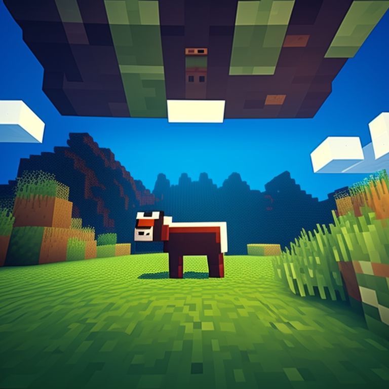 Minecraft Wallpaper Cow