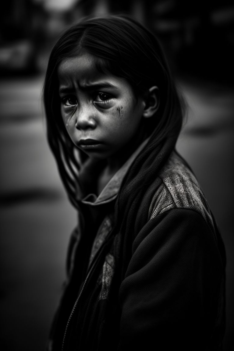 Poor Woman Crying