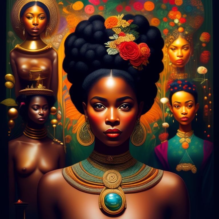 Famous Paintings Of Black Women