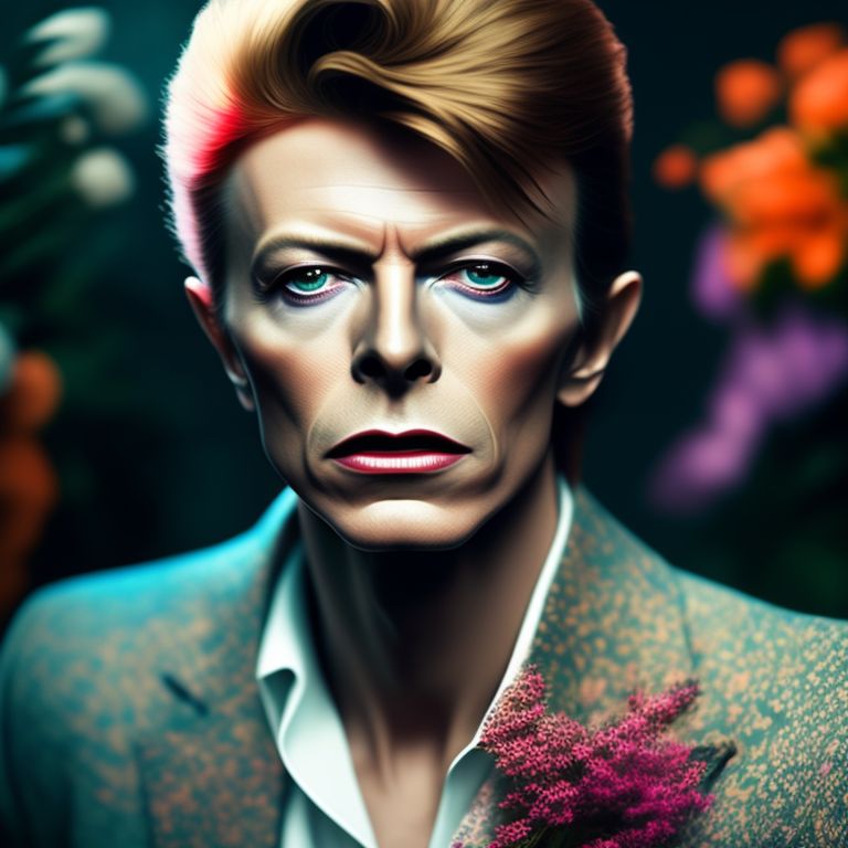 Young David Bowie Eyes