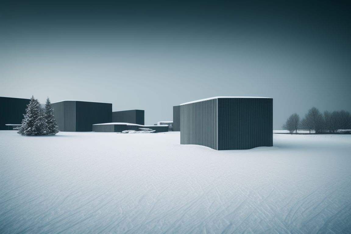 Desolate Winter Landscape