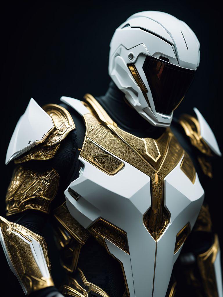 White Gold Armor