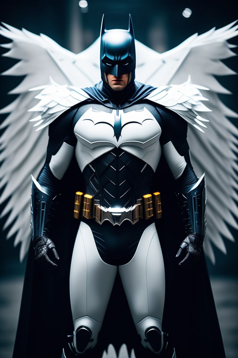 White Batman Suit