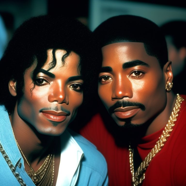 Michael Jackson And Tupac