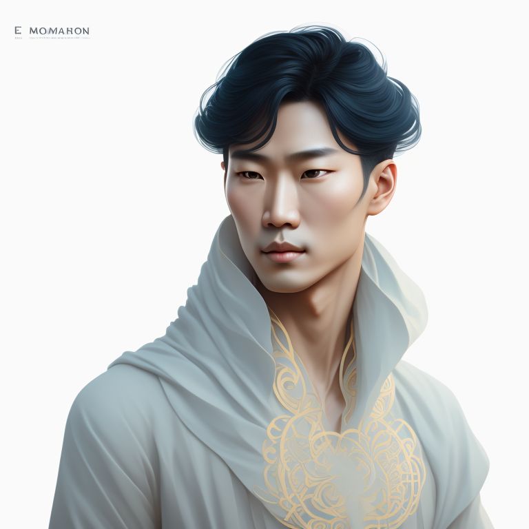 sinful-otter787: asian male, serious, handsome, mystical, prince