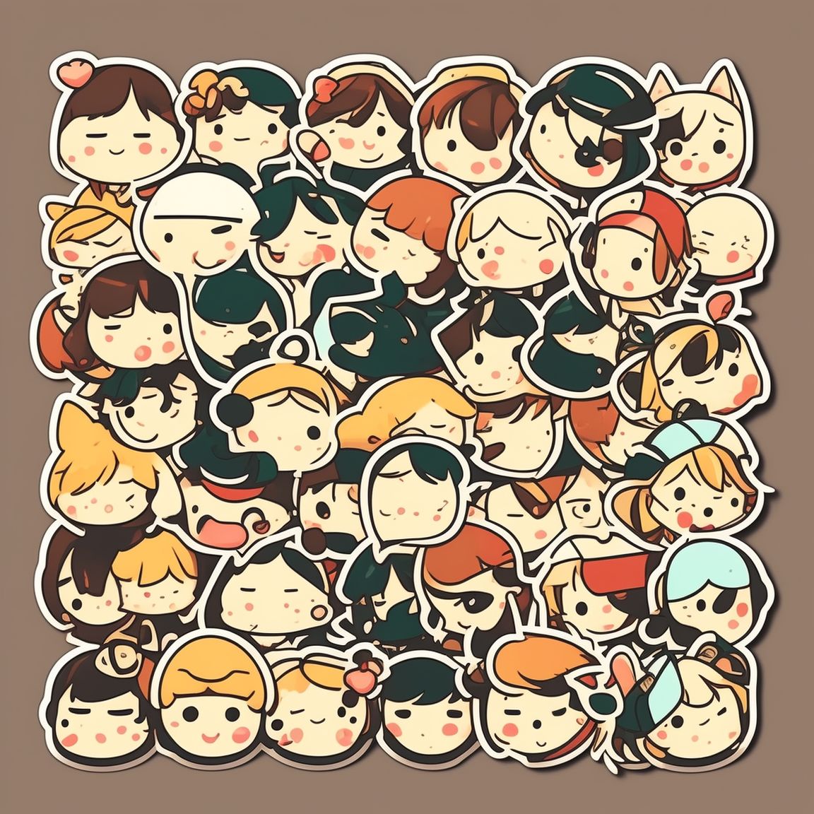 One Direction Chibi Template