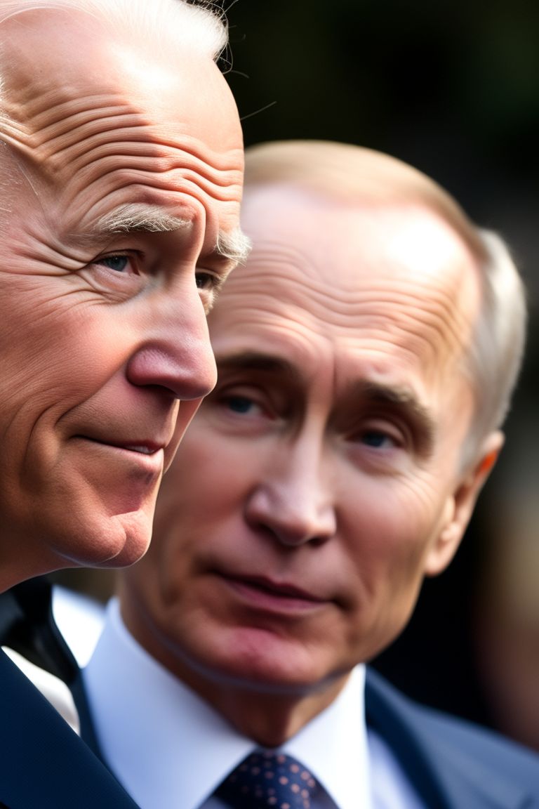 moral-turtle525: President JOE Biden and VLADIMIR PUTIN, with vodka ...