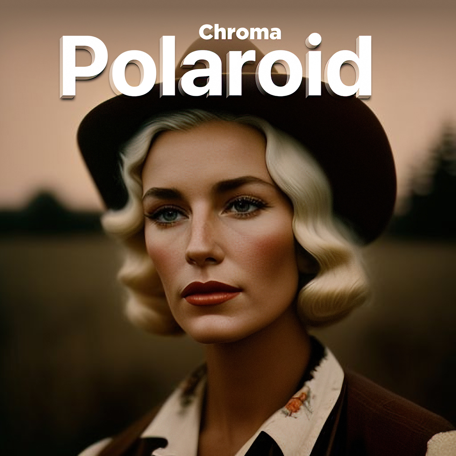 Chroma Polaroid PromptHunt Template
