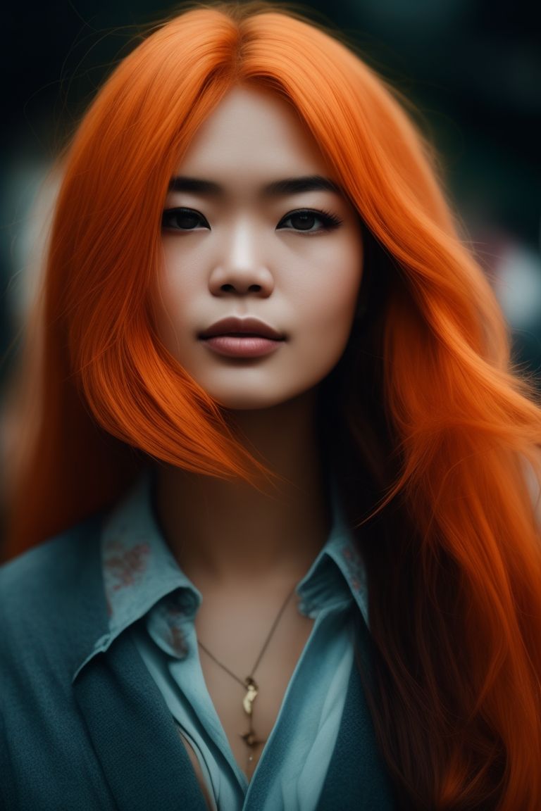 Girls With Bright Orange Hair