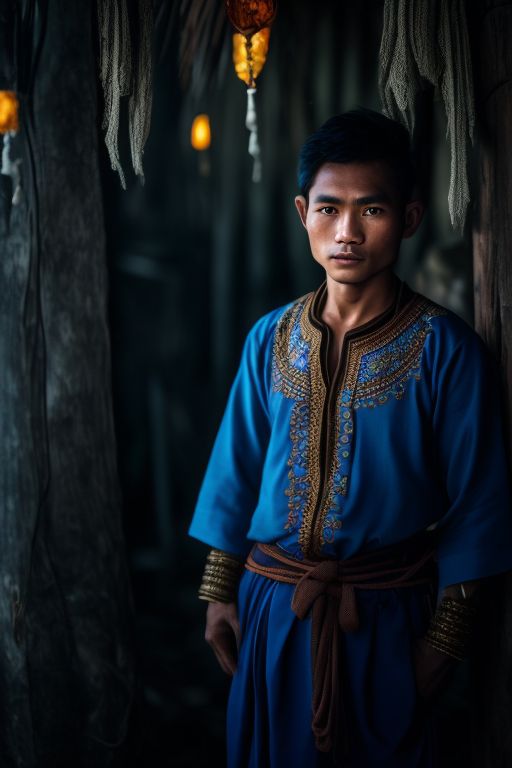 Fedoraxsa: Full body of Thai villagers men with villager dress , in ...