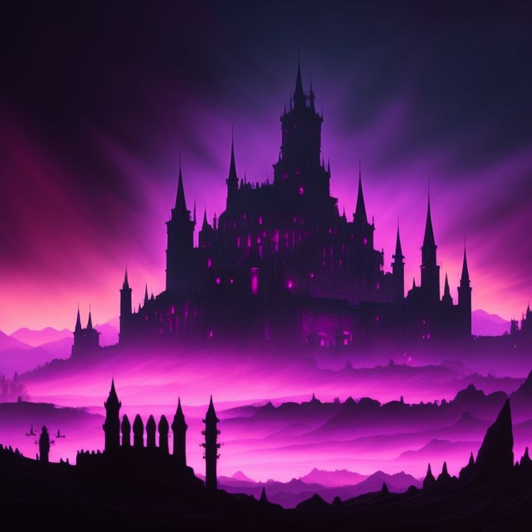 Anime Castle Background