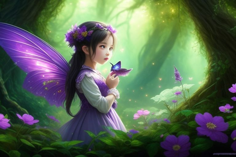 Cute Fairies Wallpaper