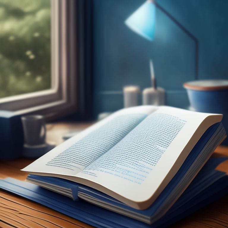 GhostSapper: Blue Dragon reading a book