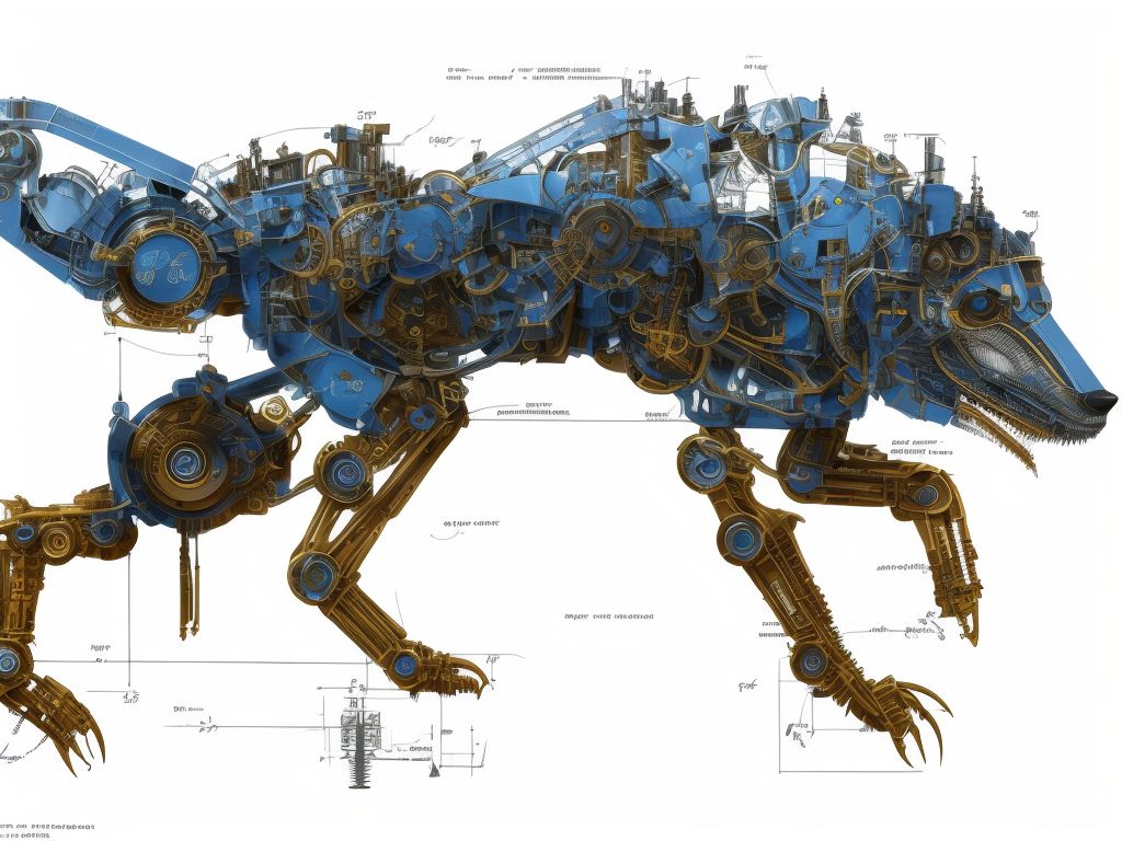 Clockwork Robot Drawing