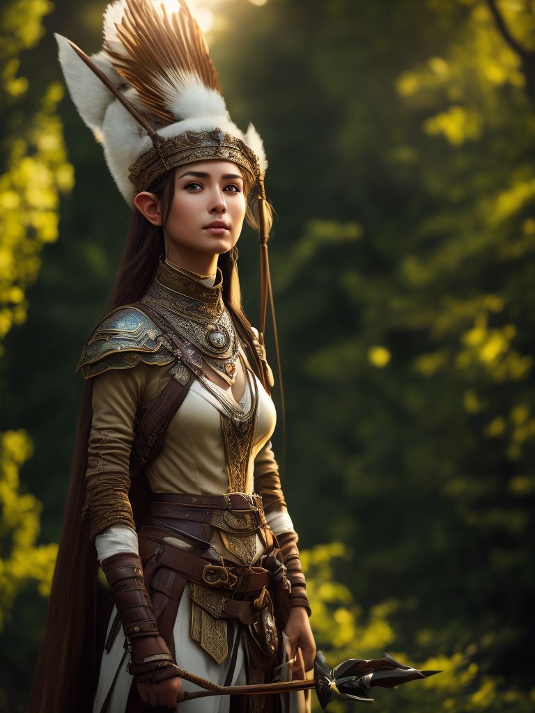 Gold Archer Cosplay
