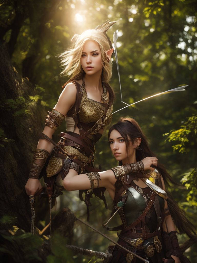 Female Elven Archer Costume