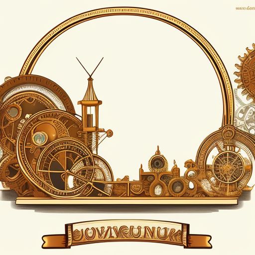 Steampunk Vector Frame