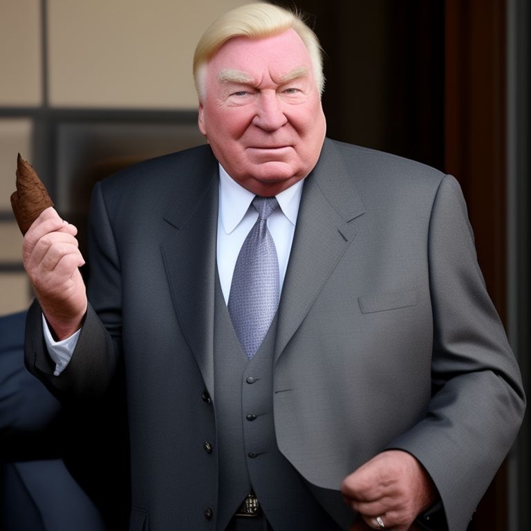 John Madden Smoking