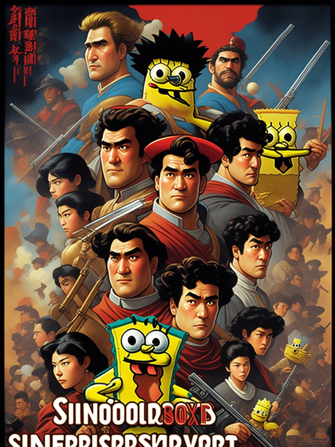 Spongebob Superhero League