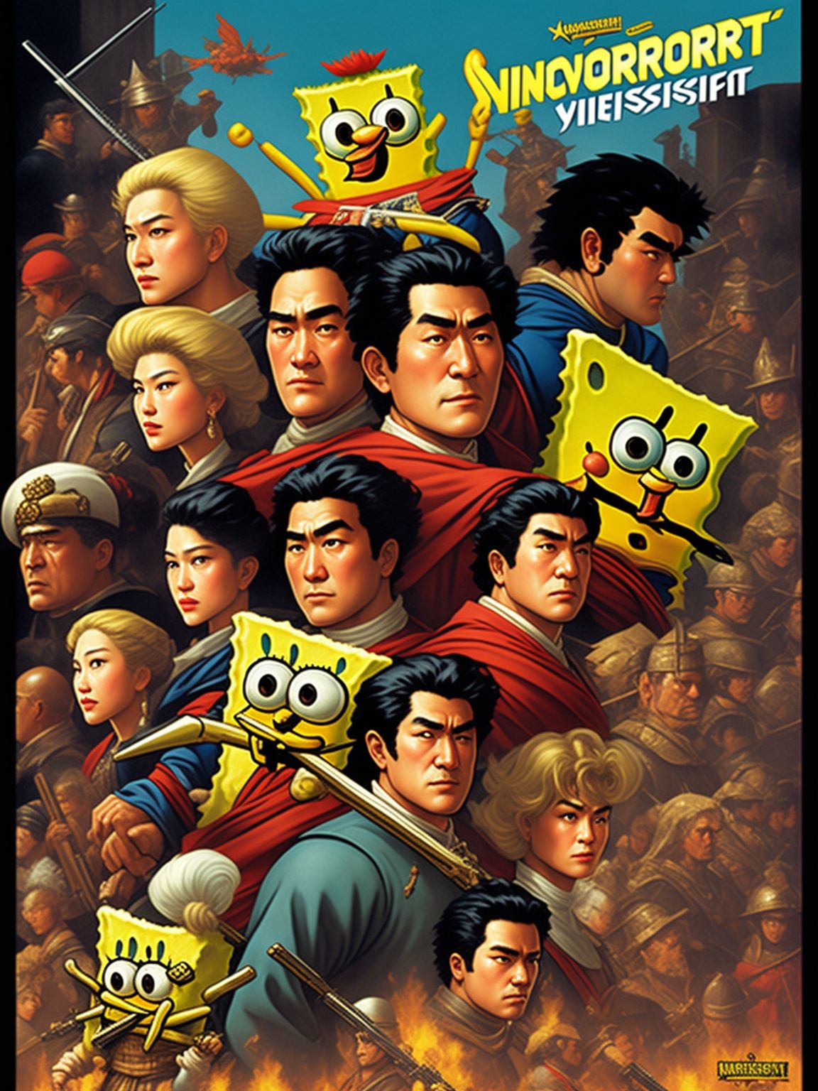 Spongebob Superhero League