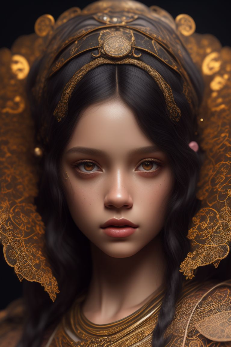 sunny-fox730: photorealistic beautiful woman mixed between Jenna Ortega ...