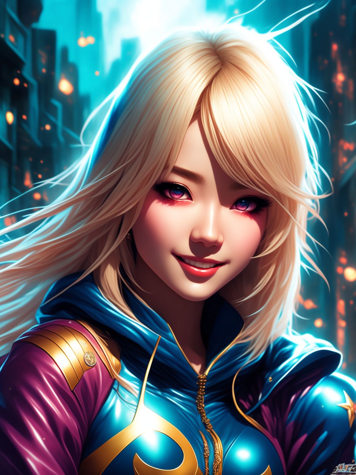 Ruuudyyy: Girl wearing hoodie, anime artsyle, highly detailed, fantasy ...