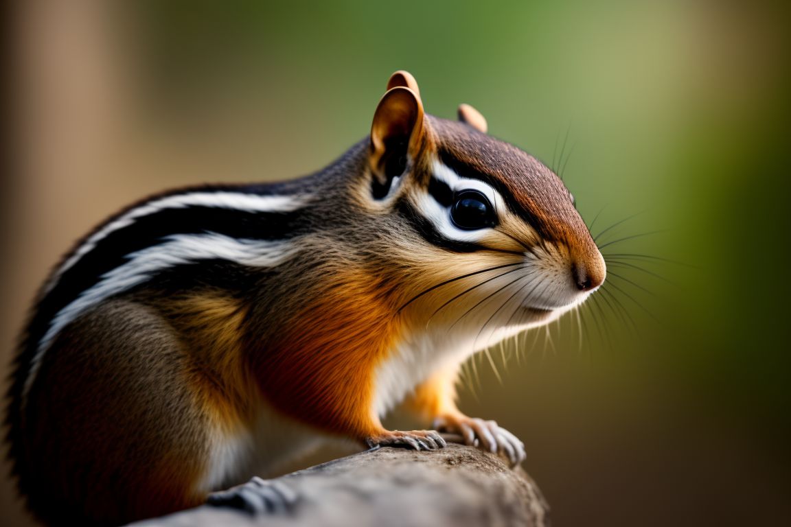 Dramatic Chipmunk Wallpaper