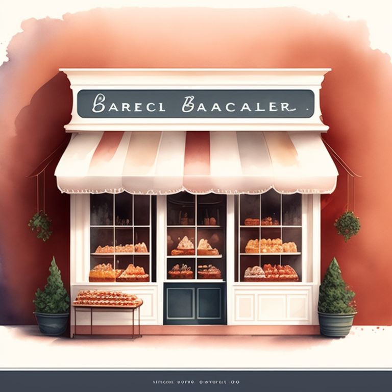 French Bakery Shop Front