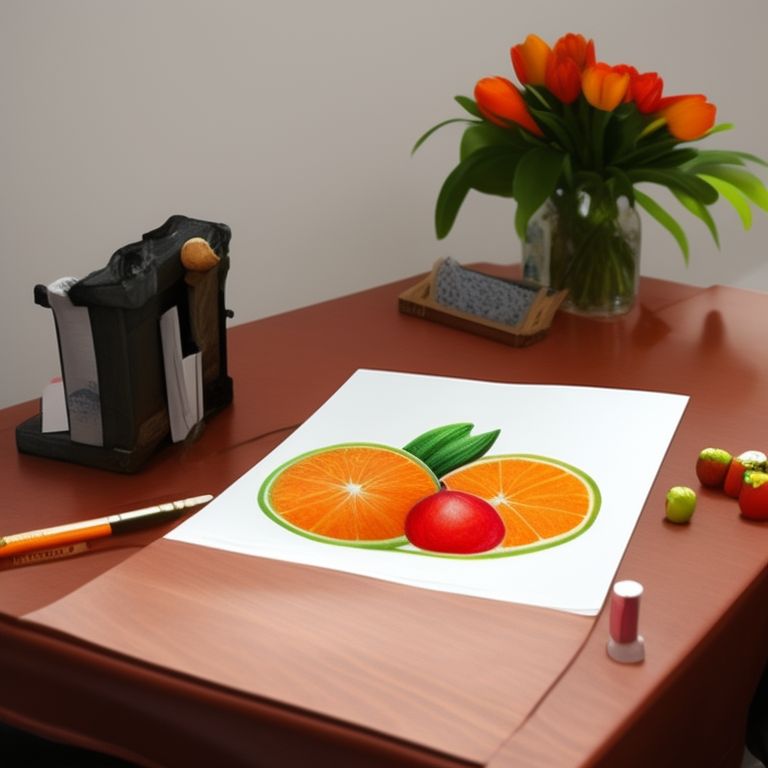 Flower Still Life Setup