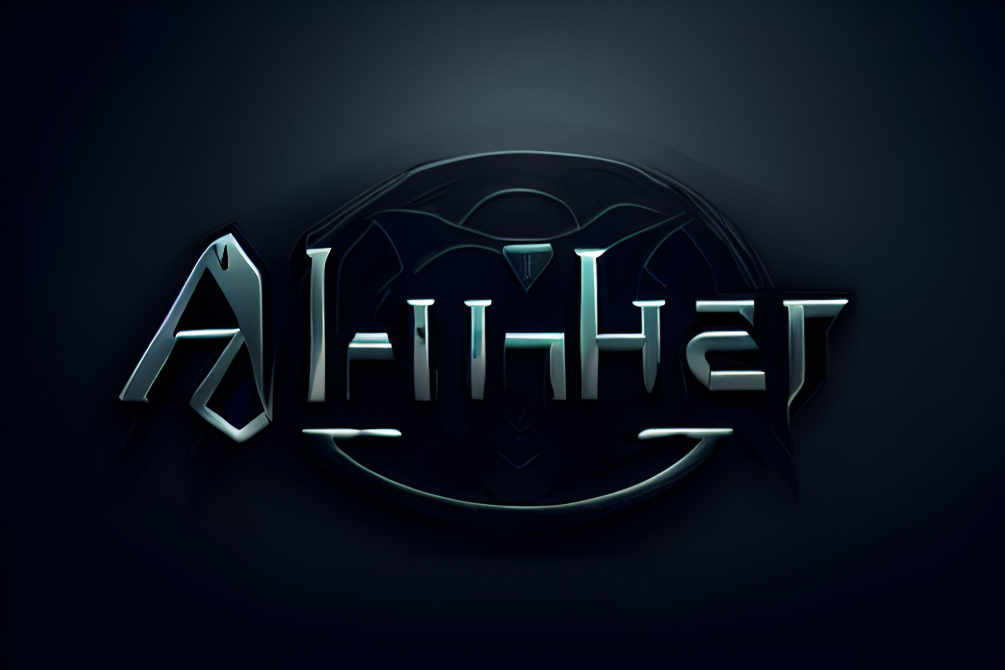 pastel-squid563: alien alphabet, Logo, concept art