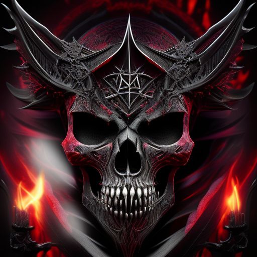 fat-elephant536: unholy venomous skull Satanic qayin Santa muerte grim ...