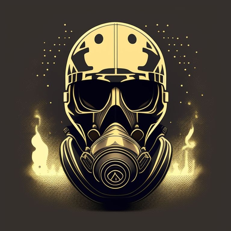 Skull Gas Mask Design