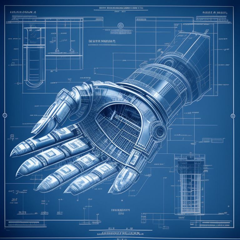 Iron Man Hand Blueprints