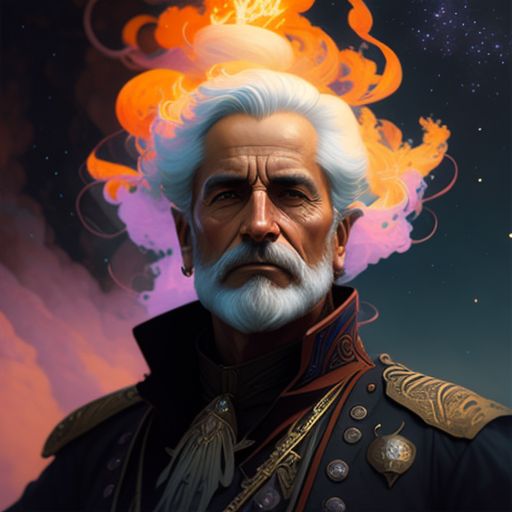 cold-skunk232: Human fantasy ship captain older man front facing ...