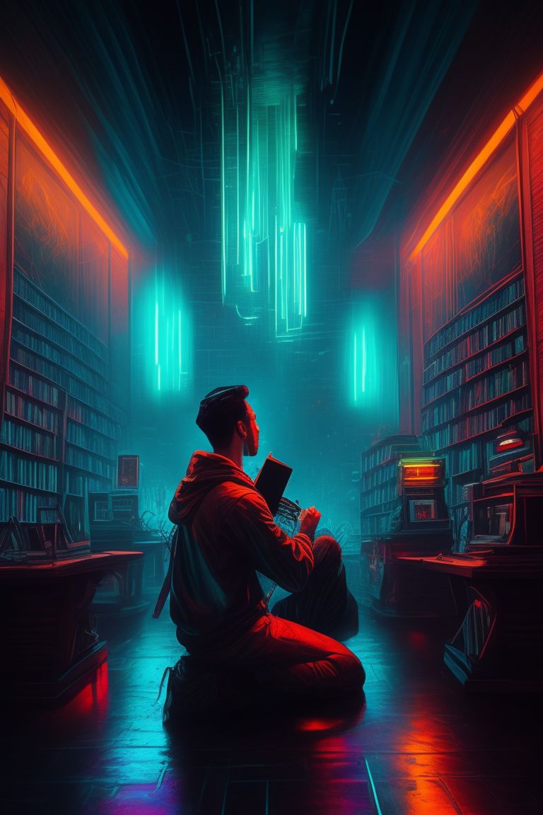 Wet Person Reading