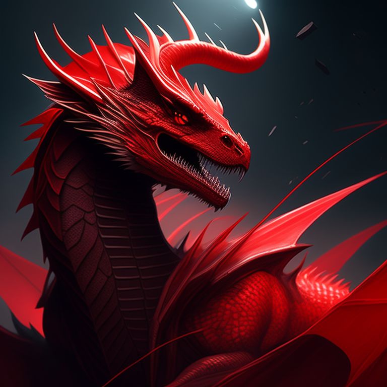 Red Dragon Concept Art