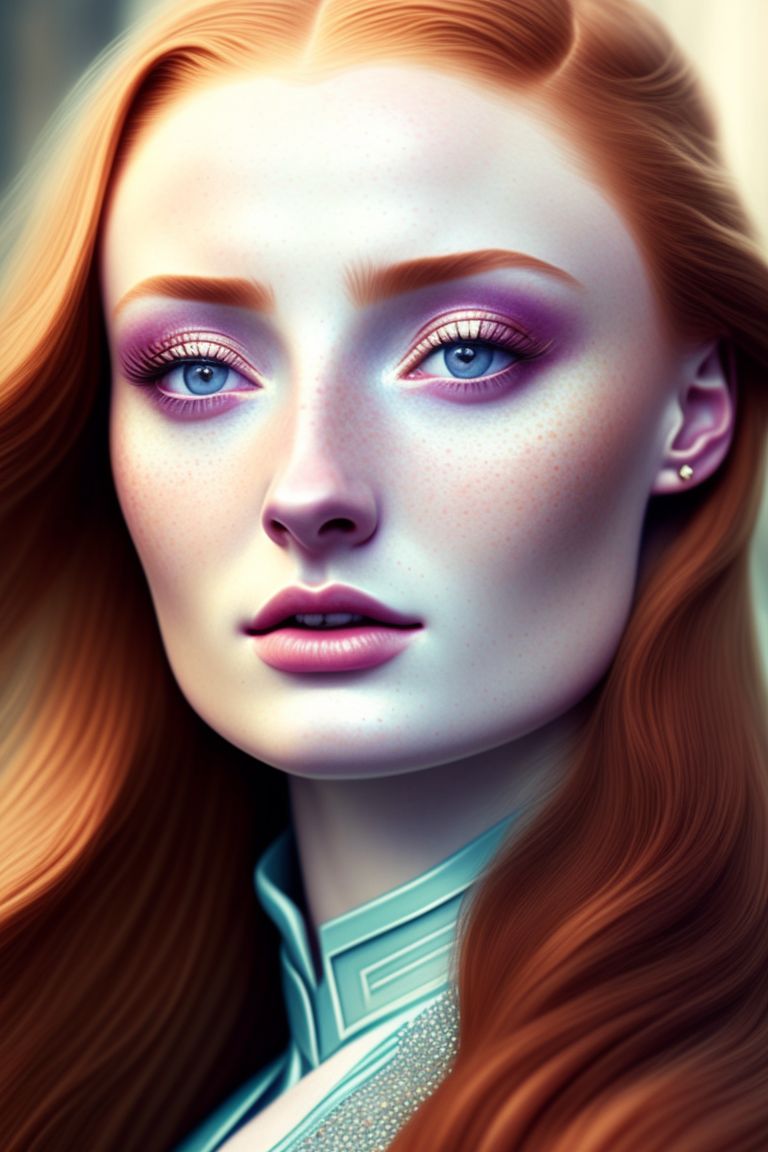 bouncy-mule791: Sansa Stark, looks like Sansa Stark, face reference ...