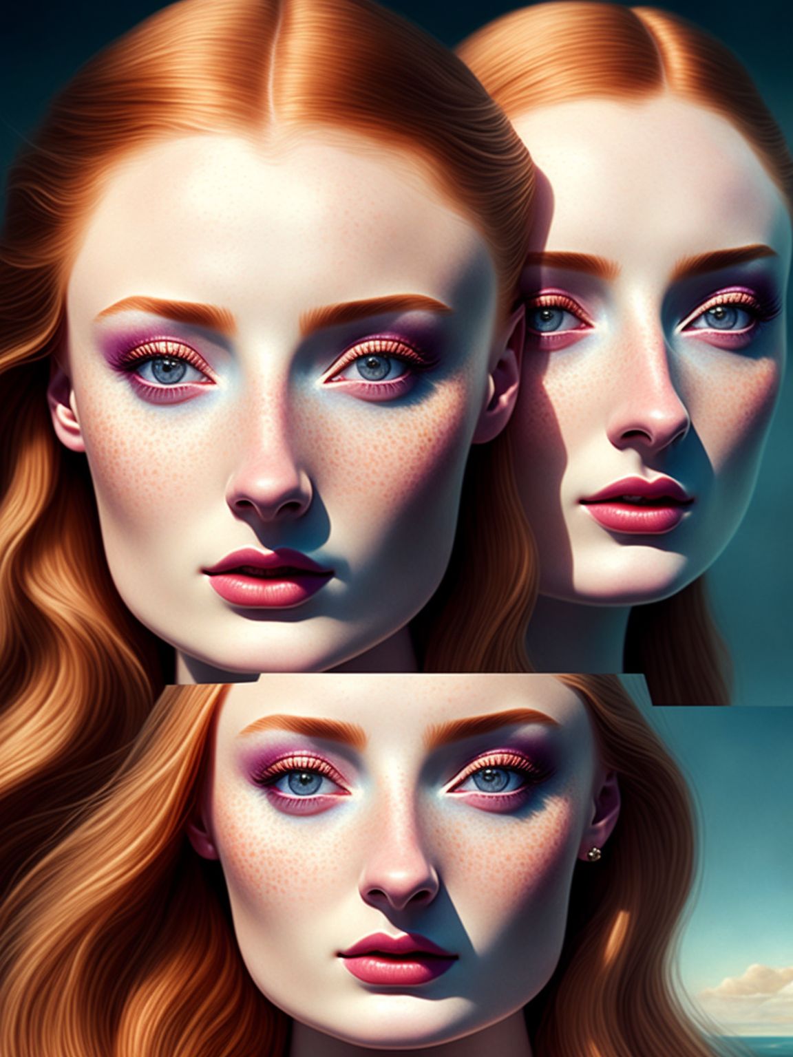 bouncy-mule791: Sansa Stark, looks like Sansa Stark, face reference ...