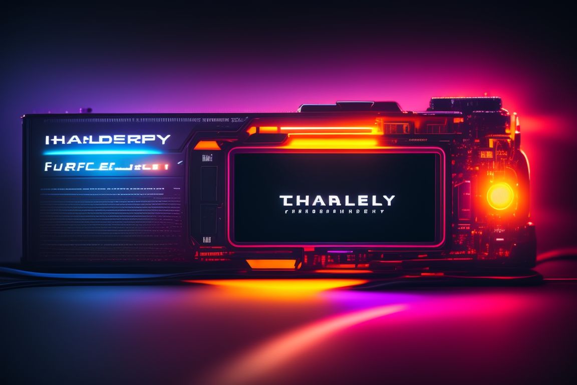 short-walrus48: technology banner, vivid colors, future, cyber, awesome ...