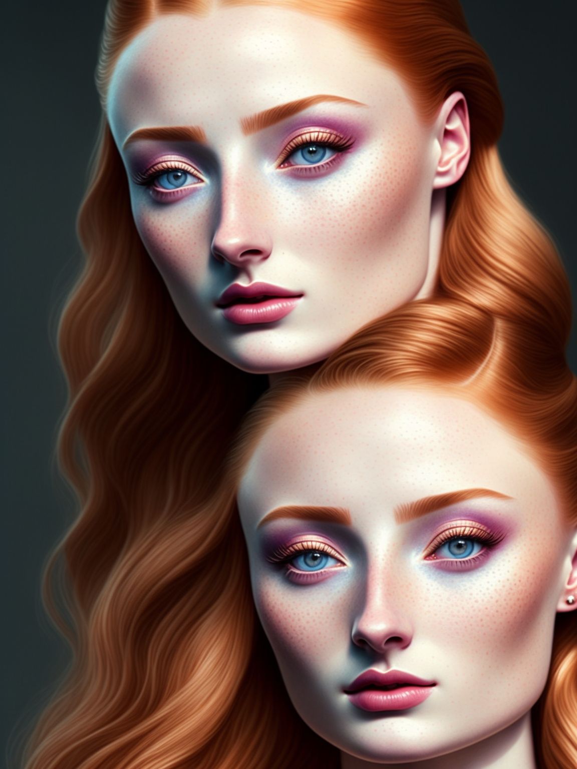 bouncy-mule791: Sansa Stark, looks like Sansa Stark, face reference ...