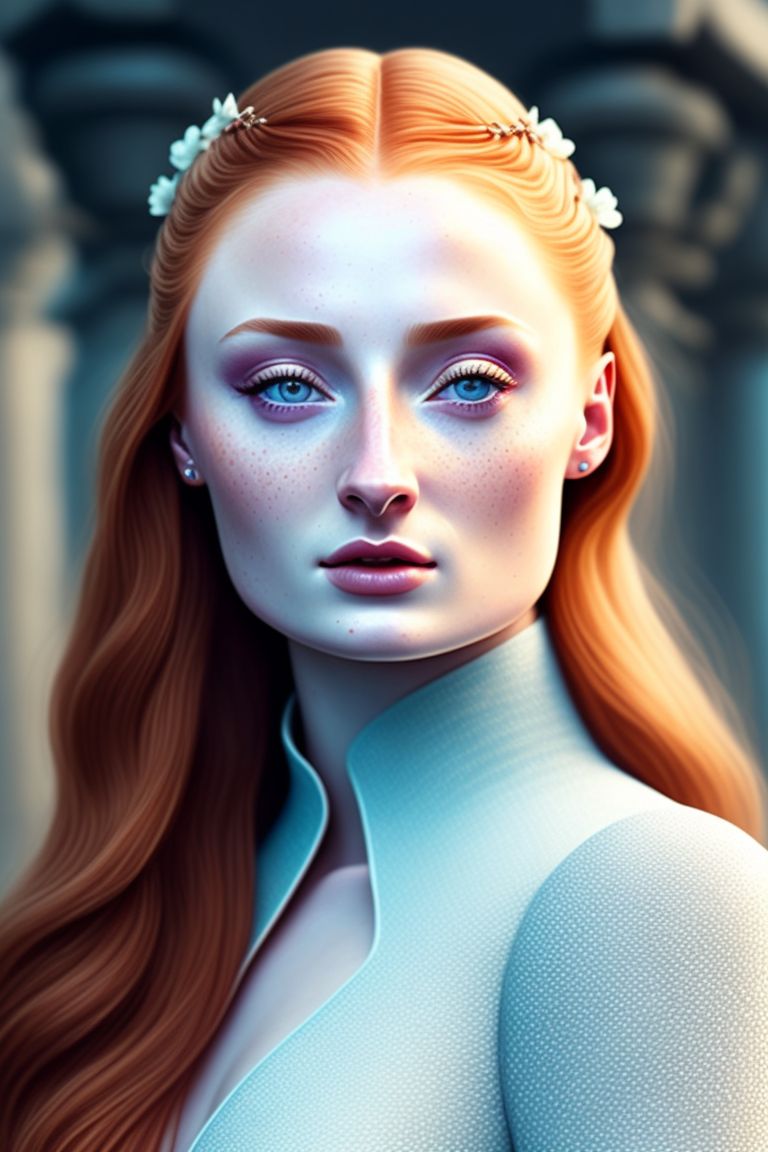 bouncy-mule791: Sansa Stark, looks like Sansa Stark, face reference ...
