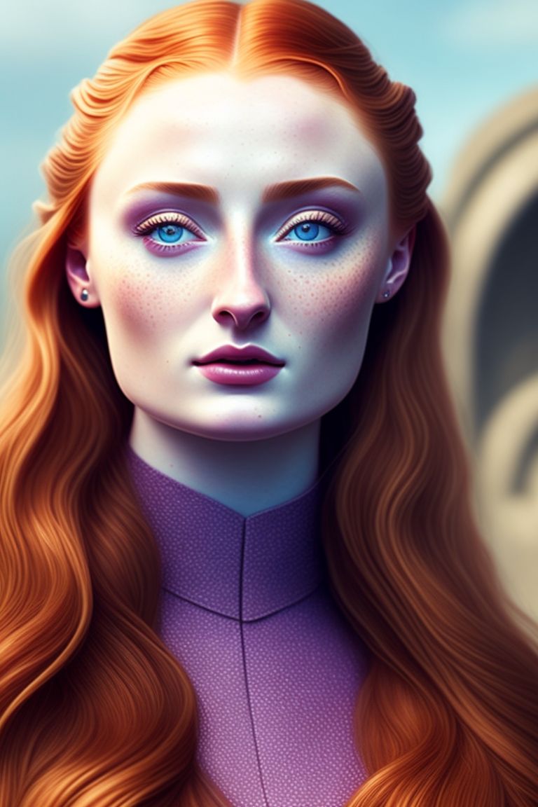 bouncy-mule791: Sansa Stark, looks like Sansa Stark, face reference ...