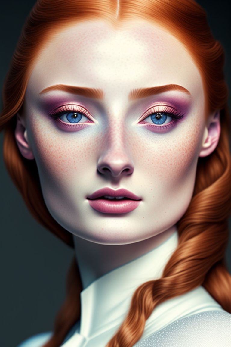 bouncy-mule791: Sansa Stark, looks like Sansa Stark, face reference ...