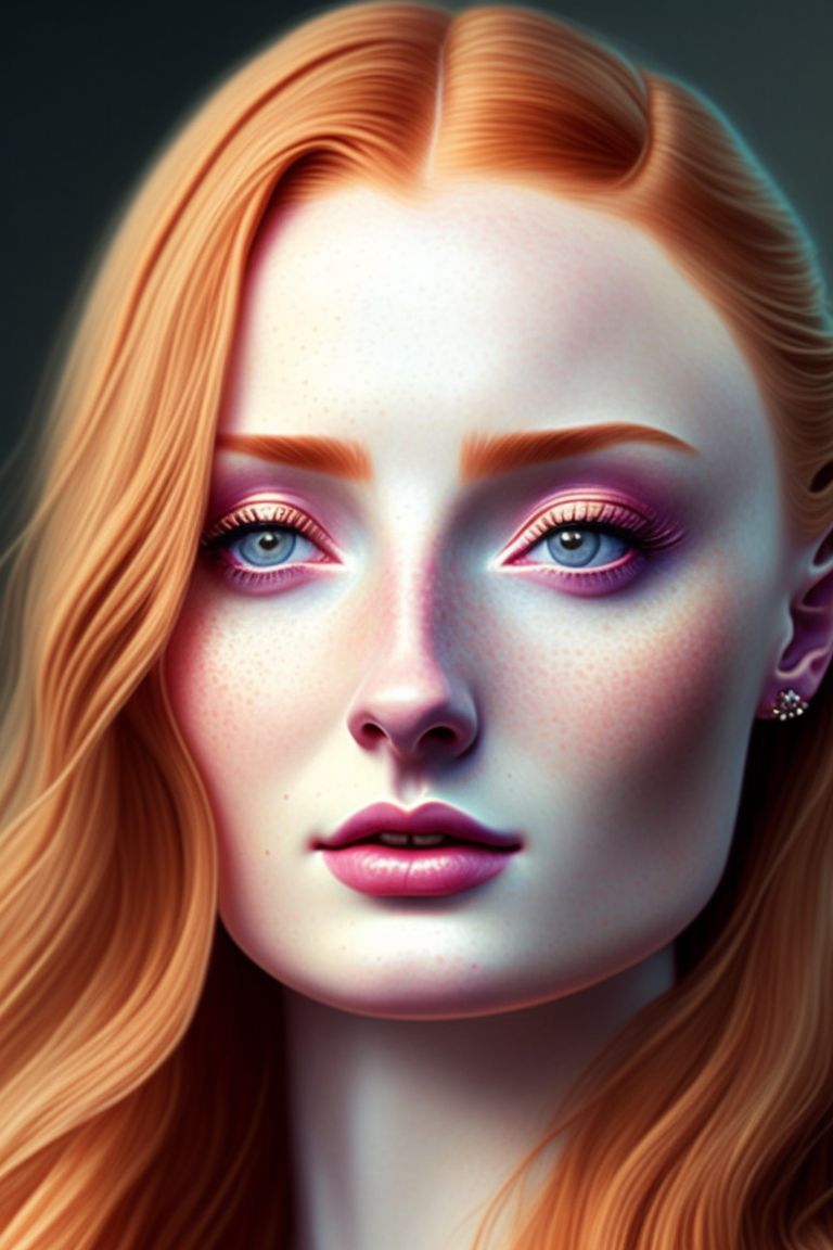 bouncy-mule791: Sansa Stark, looks like Sansa Stark, face reference ...
