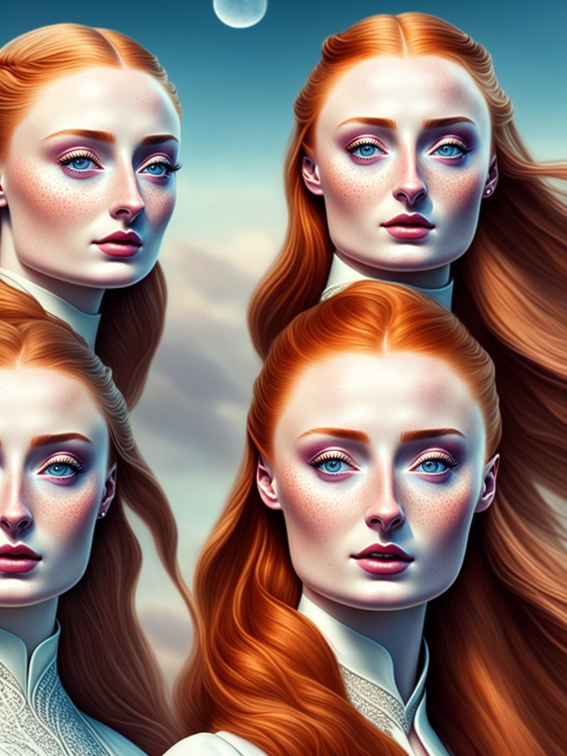 bouncy-mule791: Sansa Stark, looks like Sansa Stark, face reference ...