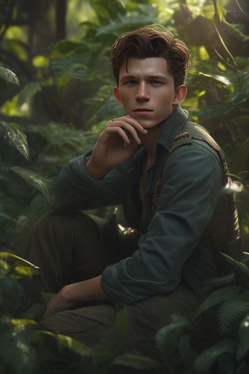 sticky-deer388: Tom Holland looking rugged and handsome