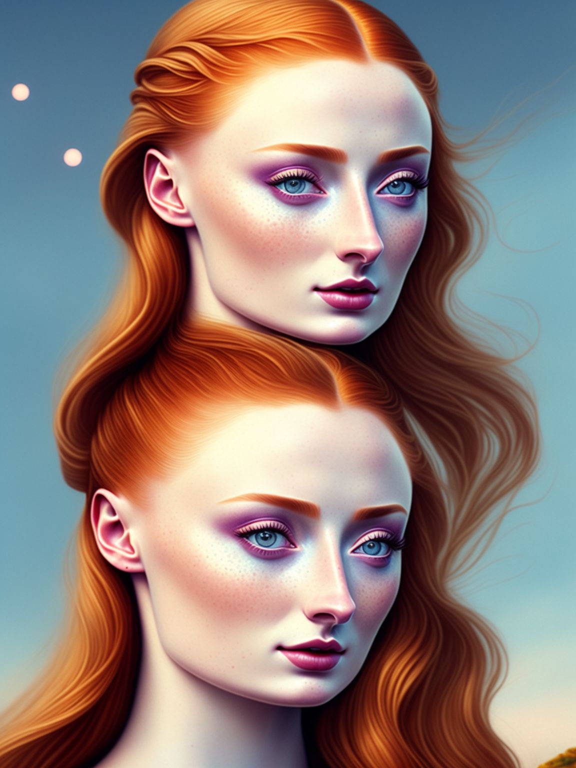 bouncy-mule791: Sansa Stark, looks like Sansa Stark, face reference ...