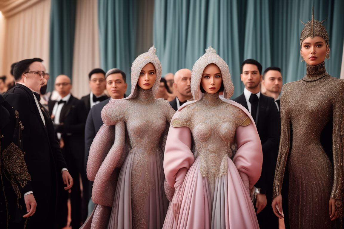 dimpled-bat890: A human sized worm in the Met Gala, celebrities in the ...