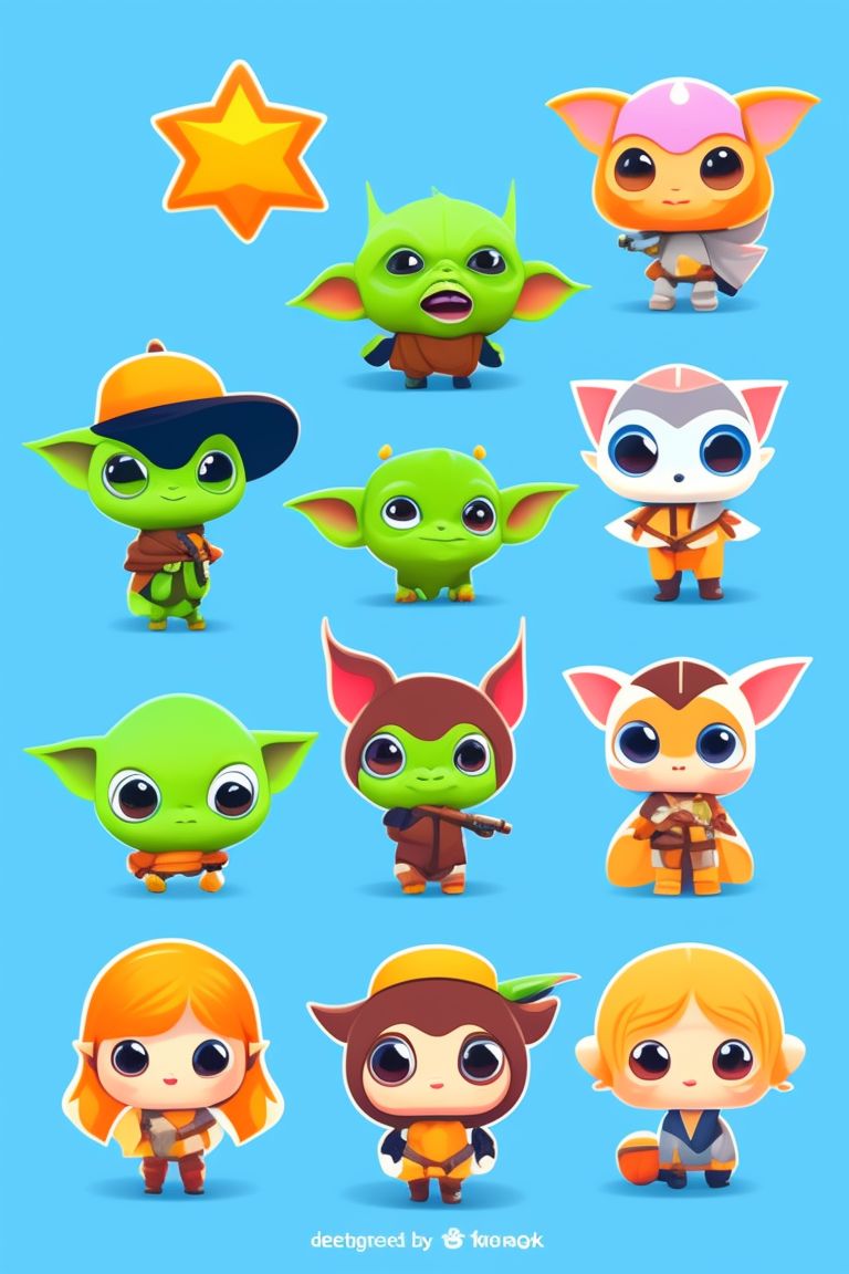 Cute Baby Cartoon Characters