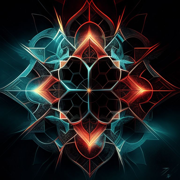 back-weasel267: fractal in zack snyder style